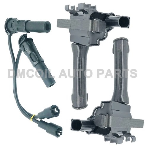 점화 코일 및 와이어 케이블 1 세트 MG 350 360 SW 5 GT TCI GS TGI ZS 로버 조티 T600 1.3L 1 ...