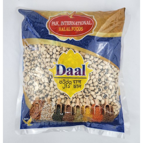 킹 푸드 할랄푸드 동부콩 900g halal food daal black eye bean 900g - 렌틸콩 | 쿠팡
