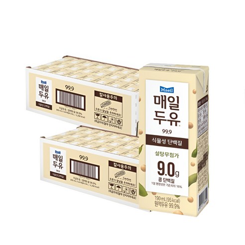 매일유업 매일두유 99.9 190ml 48팩 - 기타생활잡화 | 쿠팡