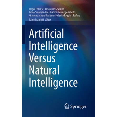 (영문도서) Artificial Intelligence Versus Natural Intelligence Paperback, Springer,