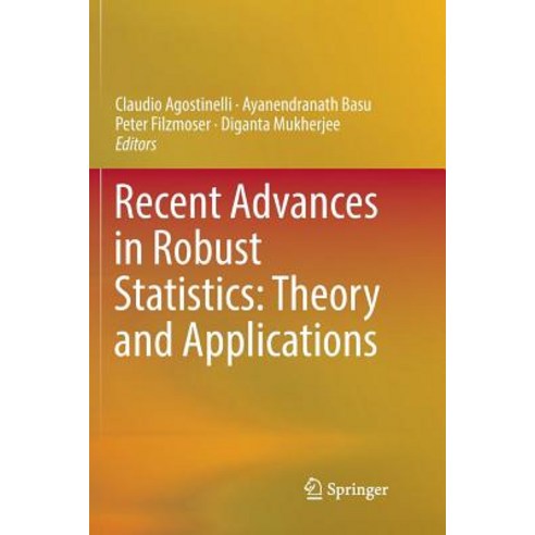(영문도서) Recent Advances in Robust Statistics: Theory and Applications Paperback,