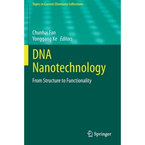 (영문도서) DNA Nanotechnology: From Structure to Functionality Paperback ...