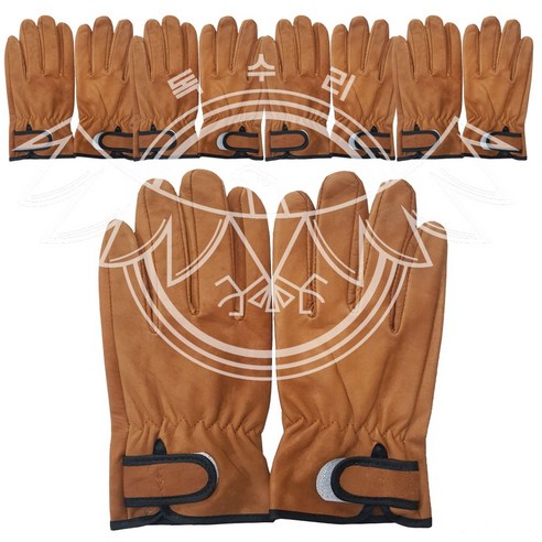 독수리 알곤 용접장갑 티그 아크 작업장갑 가죽장갑 5세트, TS-A1