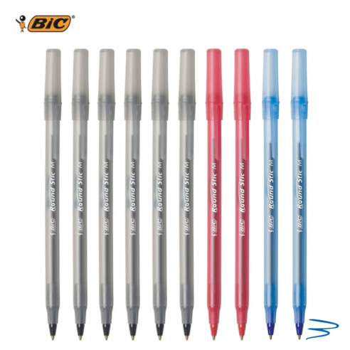 'BIC 빅 라운드 스틱 볼펜 (1.0mm) 10개입' 최저가 검색, 최저가 10,800원 - 할인 알림