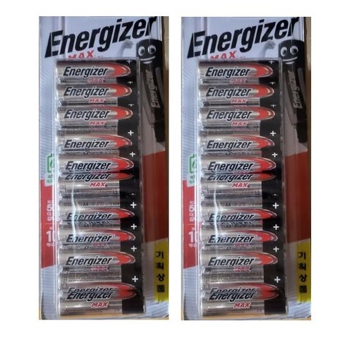 에너자이저 에너자이저 알카라인 맥스 AA 건전지 LR06, 40개입, 1개 - AA건전지 | 쿠팡