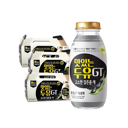'맛있는 두유 GT 고소한 검은콩. 깨, 200ml, 30개' 최저가 검색, 최저가 21,400원 - 할인 알림