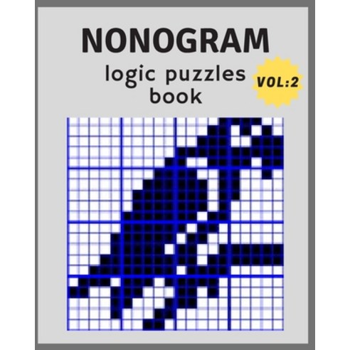 nonogram Logic Puzzles Book: train your brain be the master Puzzles ...