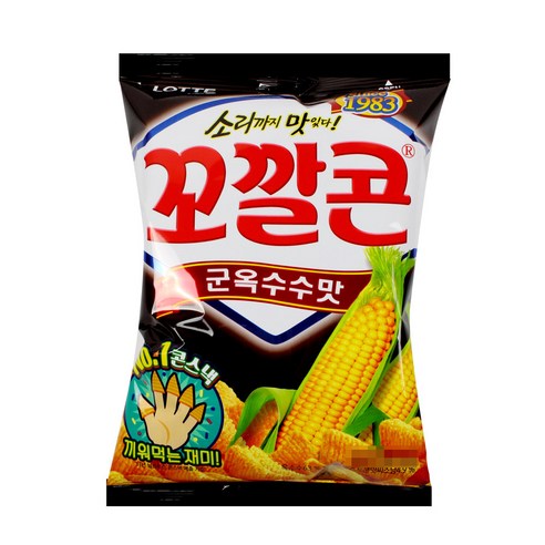 롯데제과 꼬깔콘 군옥수수맛, 134g, 6개 - 가격 변동 추적 그래프 - 역대가