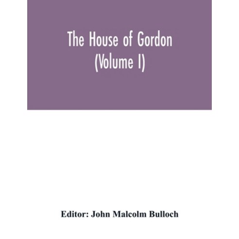 The house of Gordon (Volume I) Paperback, Alpha Edition - 가격 변동 추적 그래프 ...