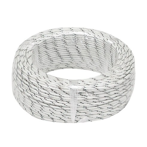 GB 석면선 4SQ 100M 1롤 흑색띠 내열 유리사권선 전기선 1타 케이블 전선 - 전선/케이블 | 쿠팡