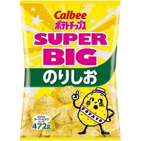 'Calbee 가루비 빅백 노리시오 포테이토 칩스 스낵 152g 4팩, 472g, 1개' 최저가 검색, 최저가 17,600원 - 할인 알림