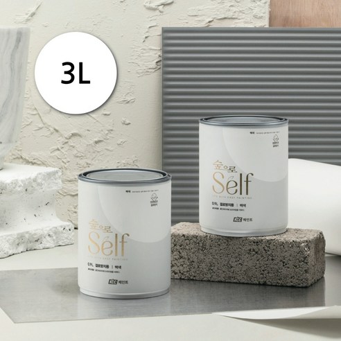 kcc 숲으로셀프 결로방지 0.9L 3L 백색 무광 친환경수성페인트 항균페인트 항곰팡이페인트 친환경페인트 결로방지페인트 베란다페인트 세탁실 곰팡이발생억제 - 수성페인트 | 쿠팡