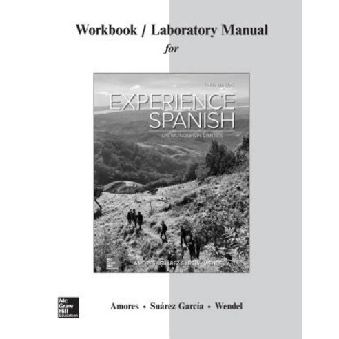 Workbook/Lab Manual for Experience Spanish Paperback, McGraw-Hill ...