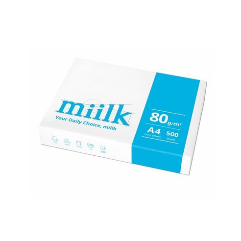 Milk 80G A4卷1 500張 酷澎 - 天天低價，你的日常所需都在酷澎