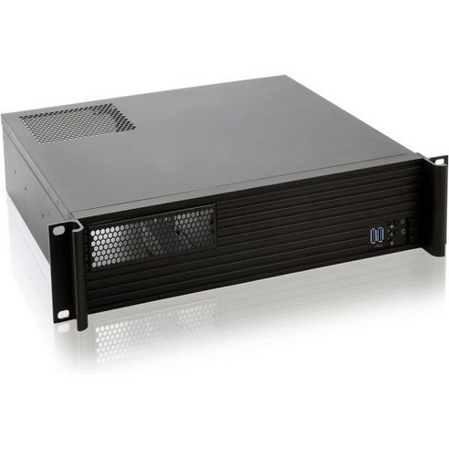 랙초이스 마이크로ATX 2U Rackmount 서버 섀시 단심도 1x5.25 전면 +4x3.5 베이 / USB 3.0 어댑터 ...