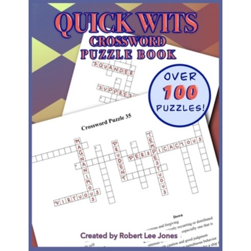(영문도서) Quick Wit - Crossword Puzzle Book - Puzzle Collection: Over 100 challeng