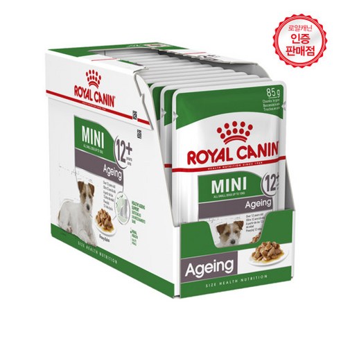 로얄캐닌 강아지사료 미니에이징 습식 85G X 12 개 – 늘이샵(neuleshop)