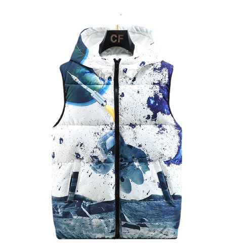 ANKRIC 조끼 조끼 남자 가을 겨울 패딩 다운 면화 겨울 말 재킷 청소년 한국 잘 생긴 양면 양복 조끼 패딩조끼 - 가격 변동 추적 그래프