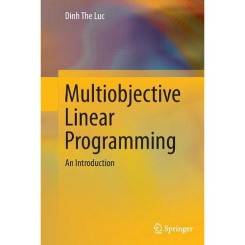 Multiobjective Linear Programming: An Introduction Paperback, Springer - 가격 변동 추적 그래프 - 역대가