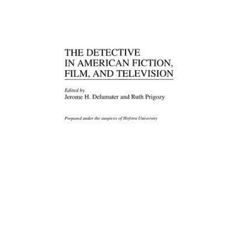 The Detective in American Fiction Film and Television Hardcover, Praeger - 가격 변