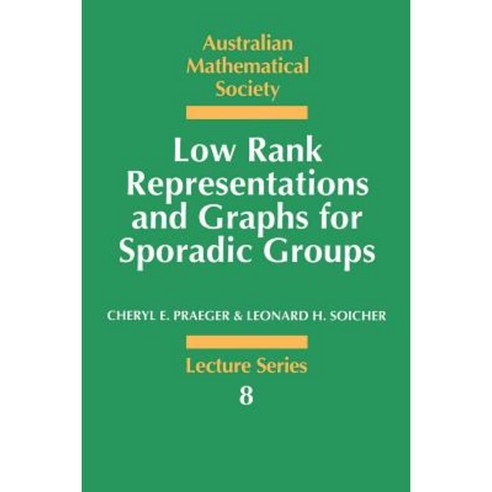 Low Rank Representations and Graphs for Sporadic Groups, Cambridge University P