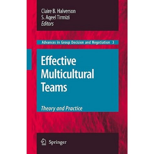 Effective Multicultural Teams: Theory and Practice Paperback, Springer ...