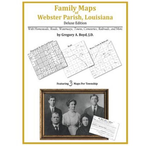 Family Maps of Webster Parish Louisiana Paperback, Arphax Publishing Co ...