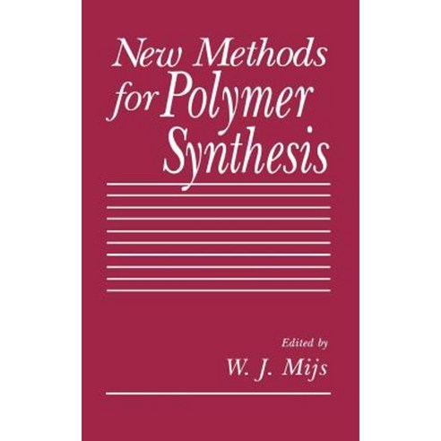 New Methods for Polymer Synthesis Hardcover, Springer - 가격 변동 추적 그래프 - 역대가