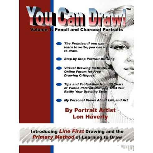 You Can Draw!: Volume 1: Pencil and Charcoal Portraits Paperback, Authorhouse