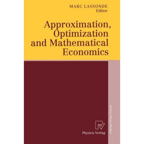 Approximation Optimization and Mathematical Economics Paperback ...