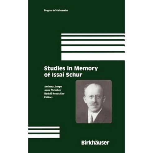 Studies in Memory of Issai Schur Hardcover, Birkhauser - 가격 변동 추적 그래프 - 역대가