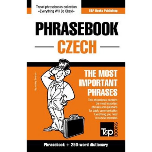 English-Czech Phrasebook and 250-Word Mini Dictionary Paperback, T&p ...