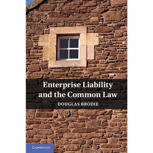 Enterprise Liability and the Common Law Hardcover, Cambridge University ...