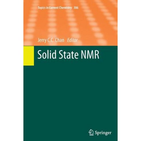 Solid State NMR Paperback, Springer - 가격 변동 추적 그래프 - 역대가