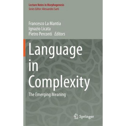 Language in Complexity: The Emerging Meaning Hardcover, Springer - 가격 ...