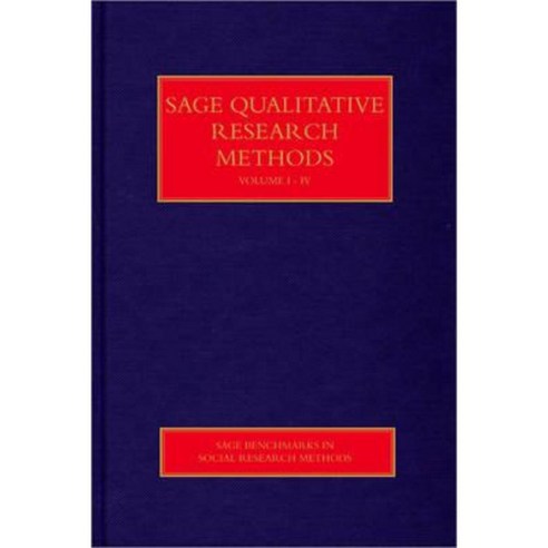 Sage Qualitative Research Methods Hardcover, Sage Publications Ltd - 가격 ...
