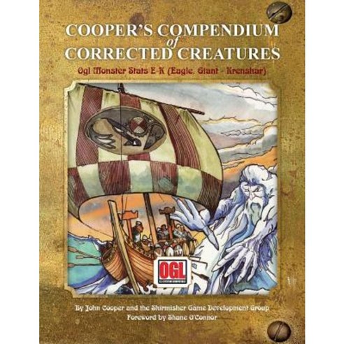 Cooper''s Compendium of Corrected Creatures: Ogl Monster STATS E - K ...