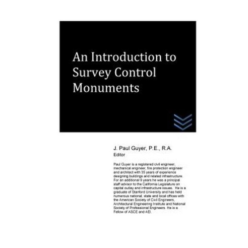 An Introduction to Survey Control Monuments Paperback, Createspace ...