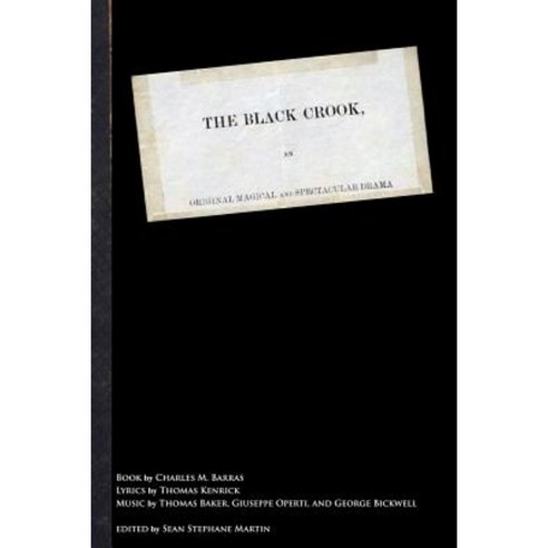 The Black Crook Paperback, Createspace Independent Publishing Platform ...