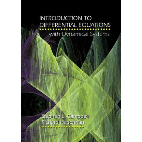 Introduction to Differential Equations with Dynamical Systems Hardcover ...