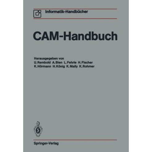 CAM-Handbuch Paperback, Springer - 가격 변동 추적 그래프 - 역대가