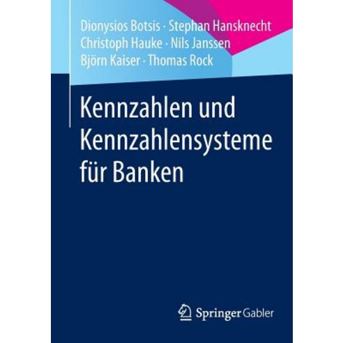 Kennzahlen Und Kennzahlensysteme Fur Banken Paperback, Springer Gabler ...