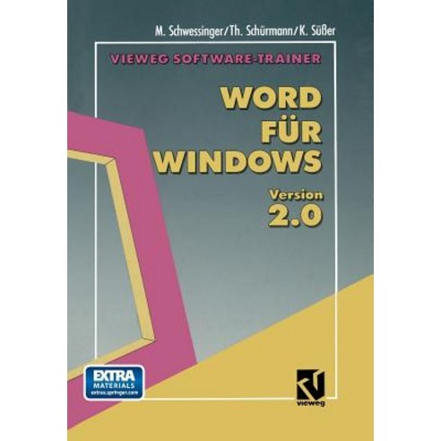 Vieweg Software-Trainer Word Fur Windows 2.0 Hardcover, Vieweg+teubner ...