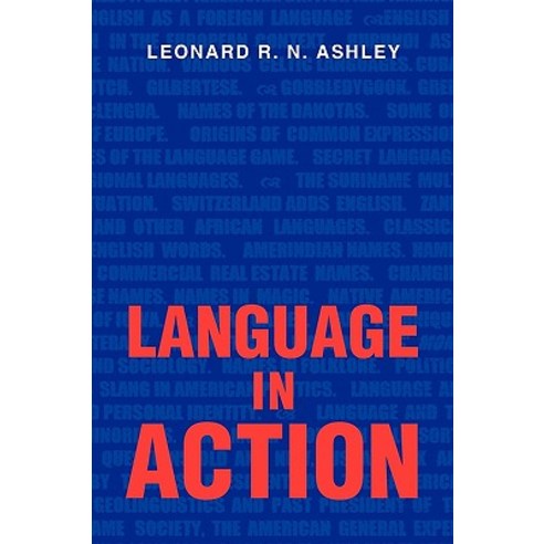 Language in Action Paperback, Xlibris Corporation - 가격 변동 추적 그래프 - 역대가