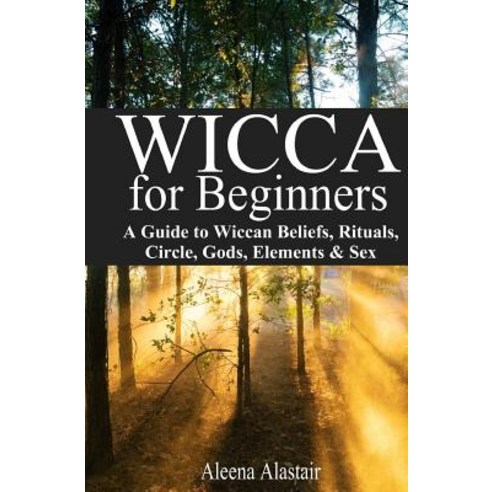 Wicca for Beginners: A Guide to Wiccan Beliefs Rituals Circle Gods Elements & Sex Paperback ...