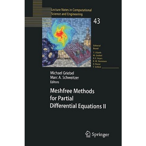 Meshfree Methods for Partial Differential Equations II Paperback, Springer - 가격