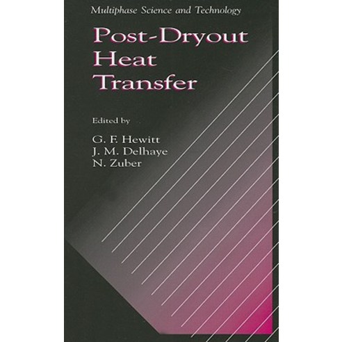 Post-Dryout Heat Transfer Hardcover, CRC Press - 가격 변동 추적 그래프 - 역대가