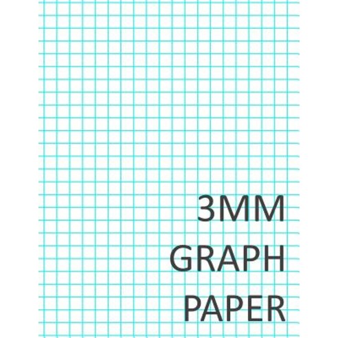 3mm Graph Paper Paperback, Createspace Independent Publishing Platform ...