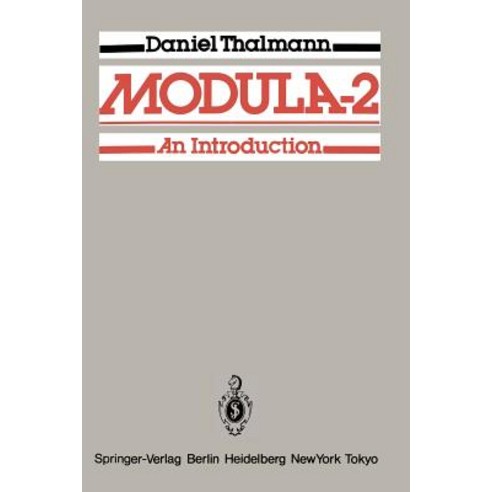 Modula-2: An Introduction Paperback, Springer - 가격 변동 추적 그래프 - 역대가