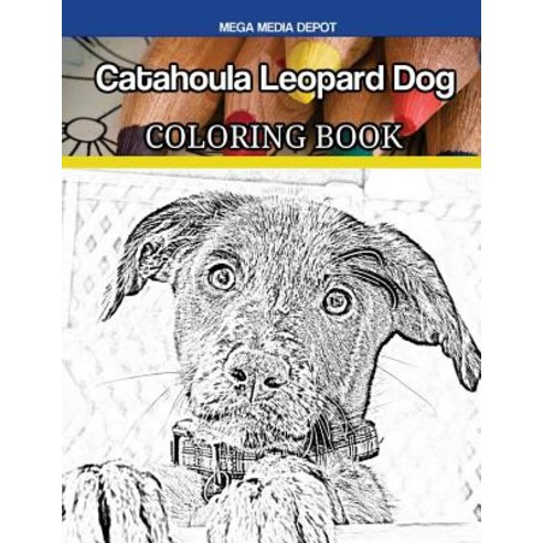 Catahoula Leopard Dog Coloring Book Paperback, Createspace Independent ...